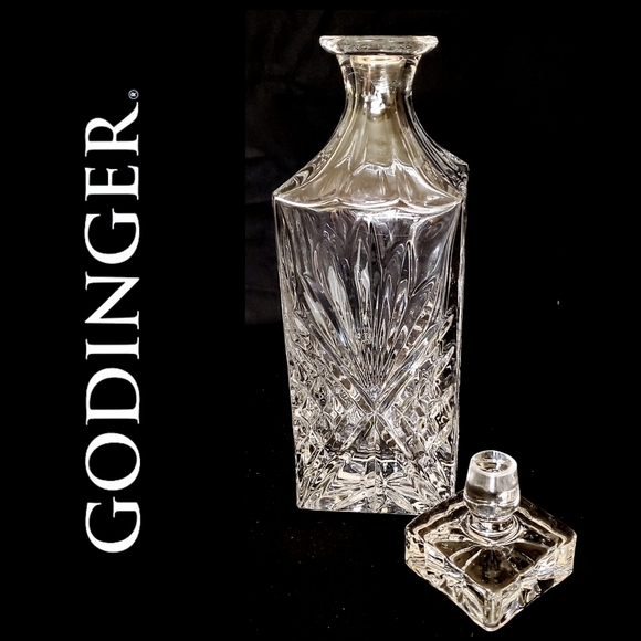 Godinger | Dining | Glass Decanter Contemporary Godinger Dublin Whiskey ...